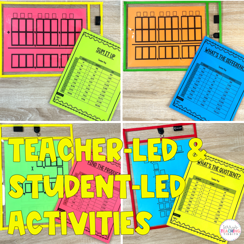 4th Grade Place Value Bundle - Digital & Printable – Terry's Teaching ...