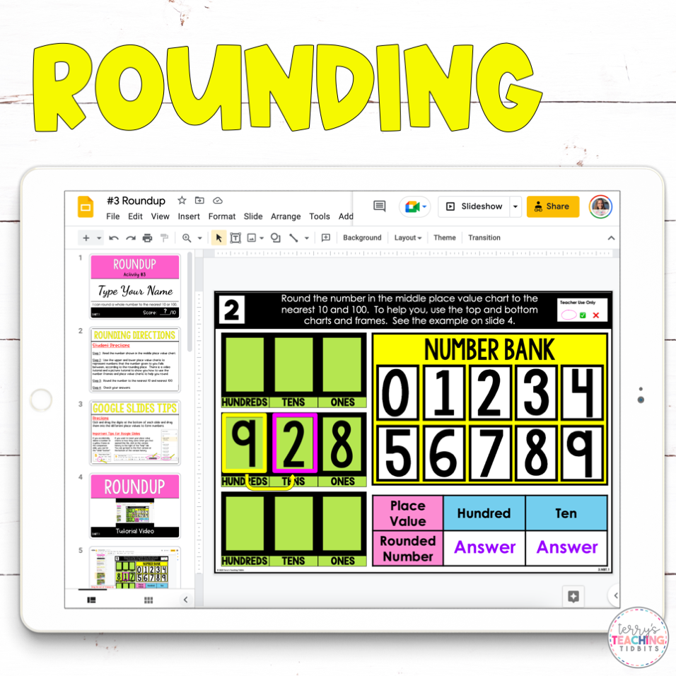 3rd Grade Place Value Activities - Digital – Terry's Teaching Tidbits