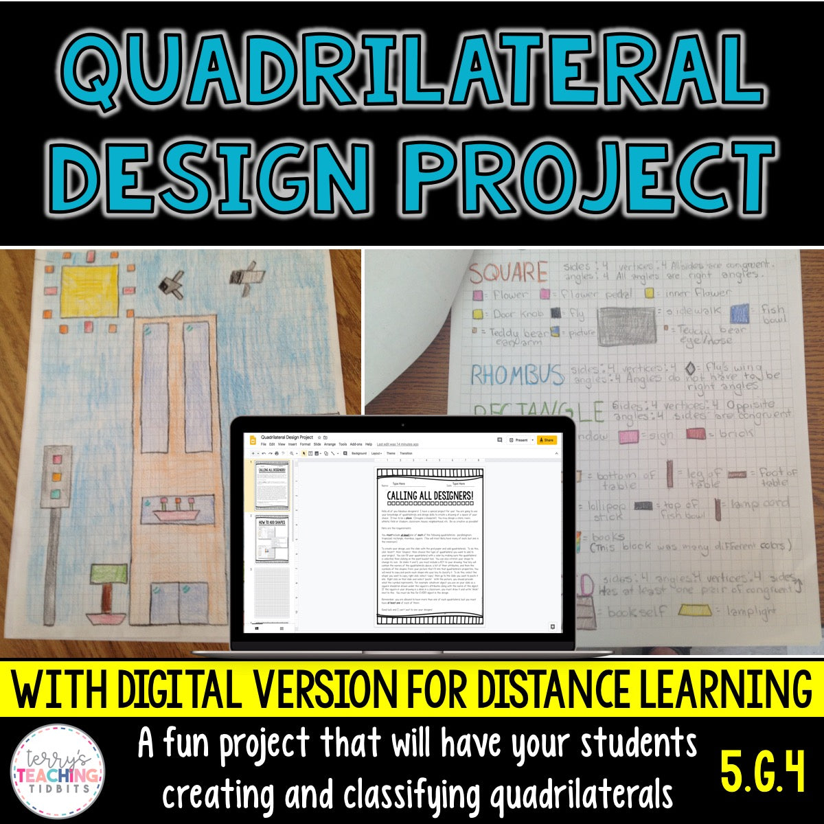 Quadrilateral Design Project – Terry's Teaching Tidbits