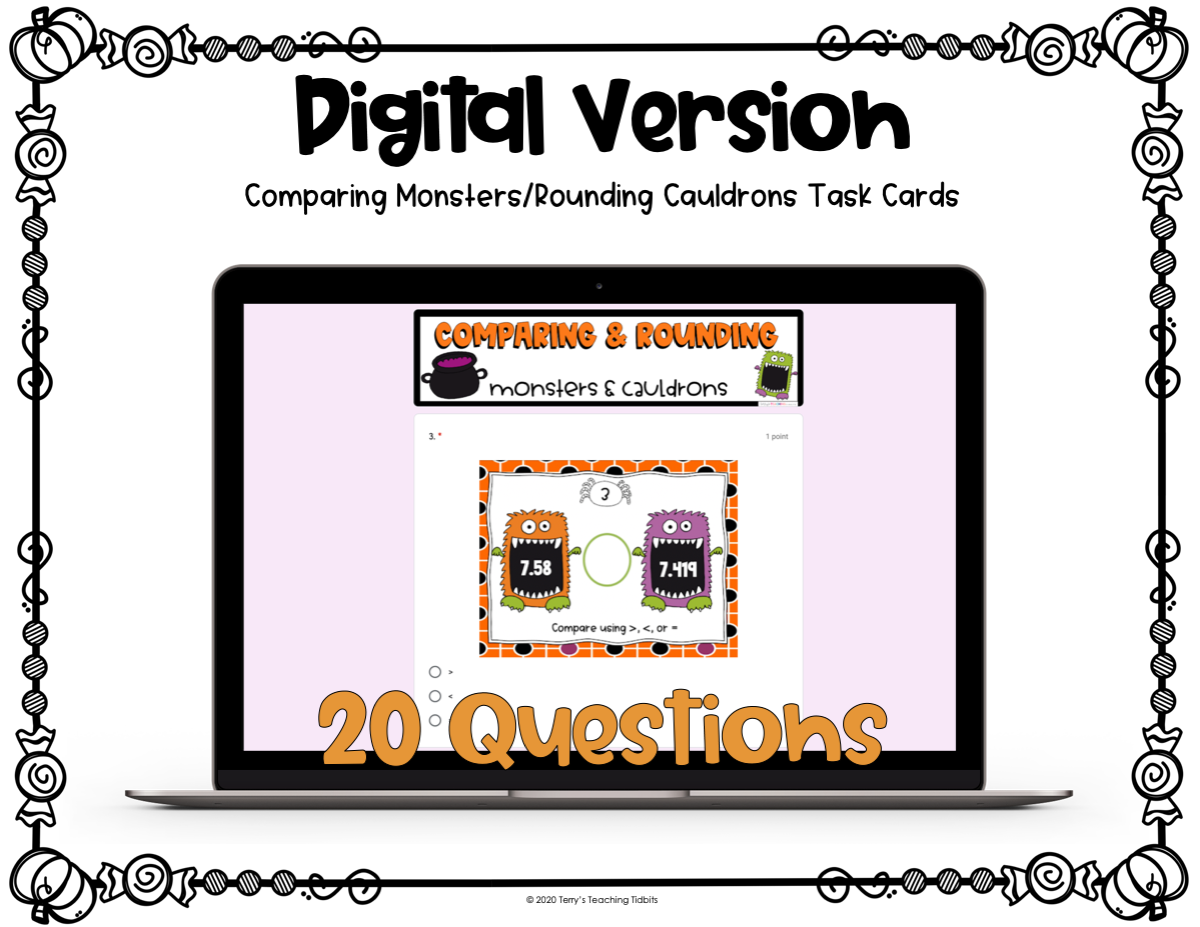 Halloween Decimal Activities {Digital} – Terry's Teaching Tidbits