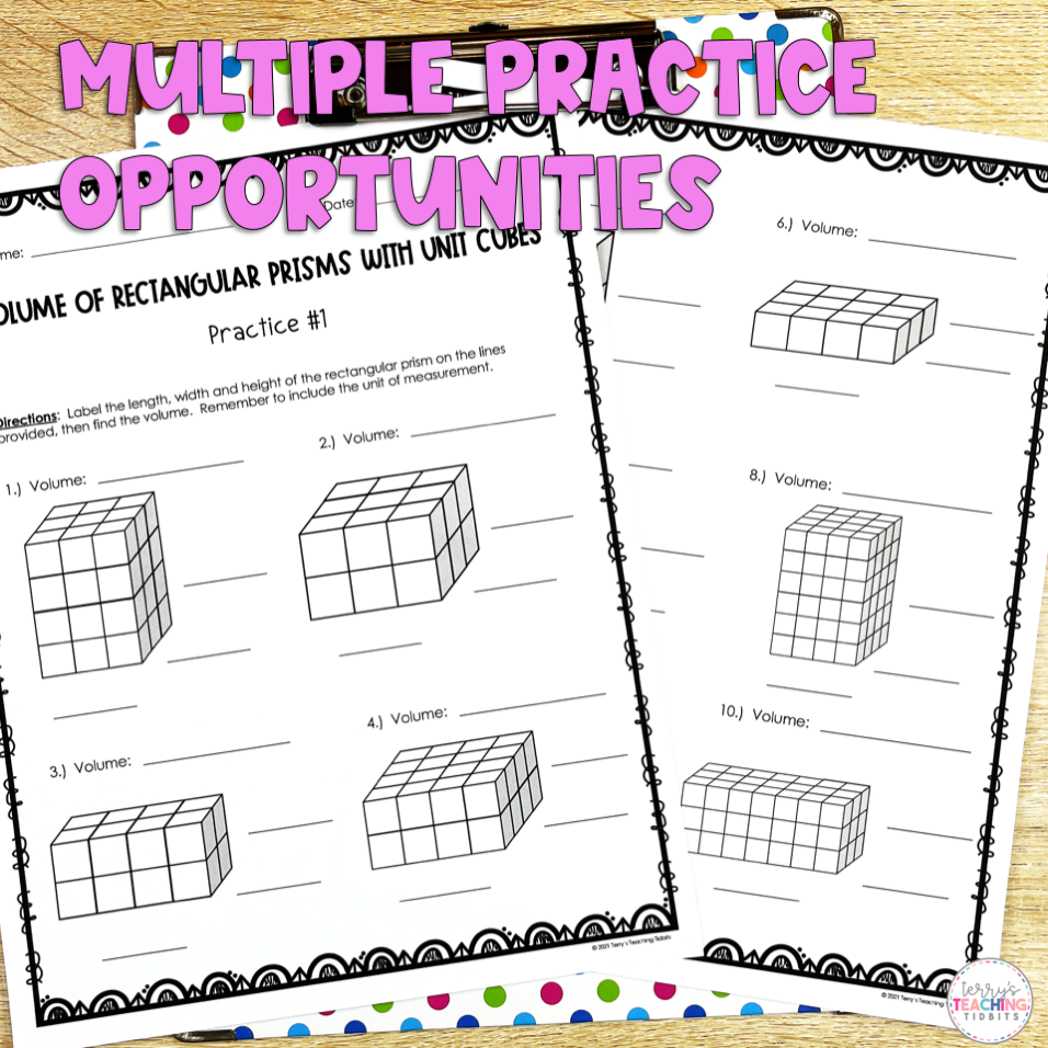 Volume Worksheets For 5th Grade