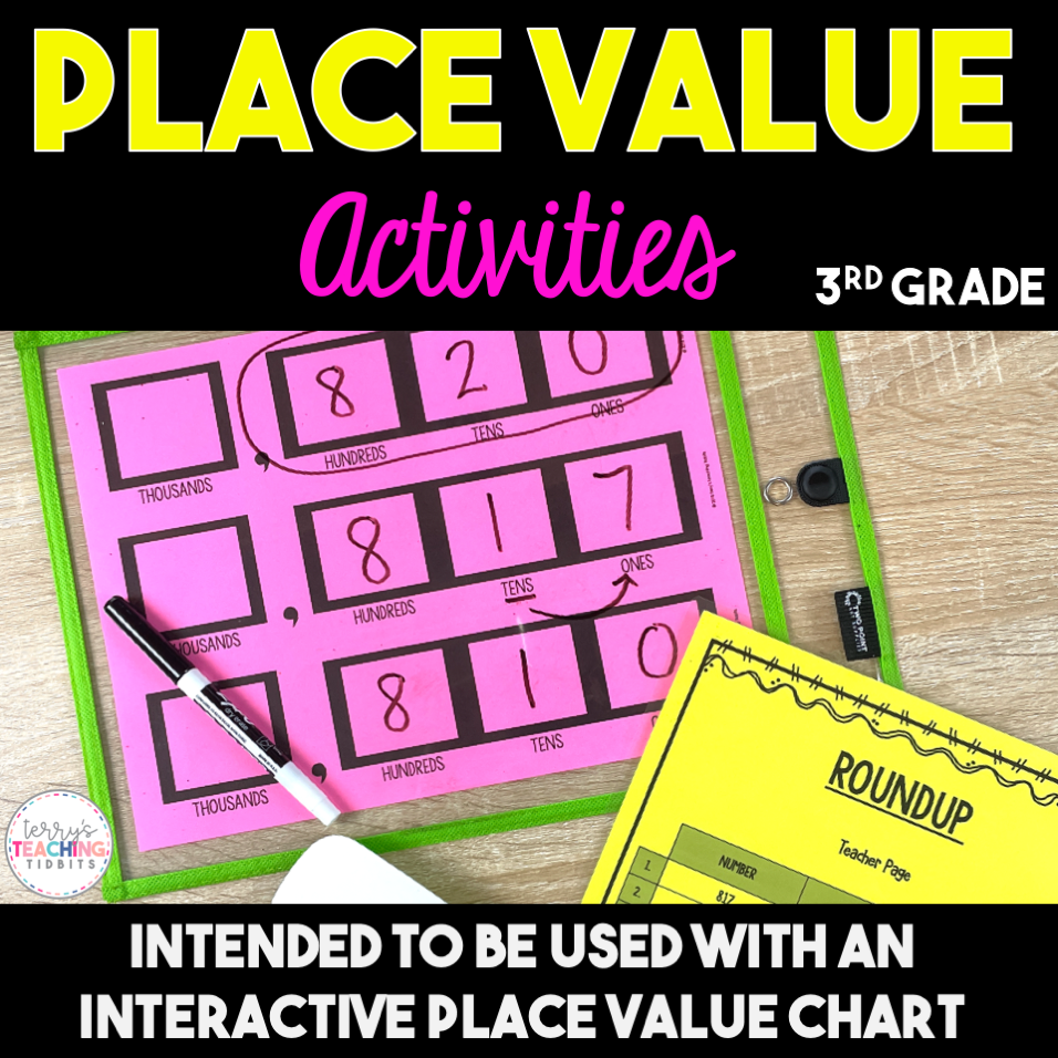 Interactive Place Value Chart – Terry's Teaching Tidbits