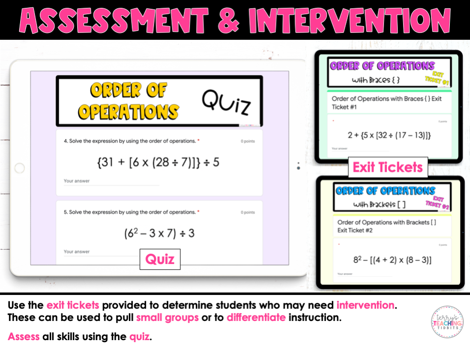 Grouping Symbols In Order Of Operations